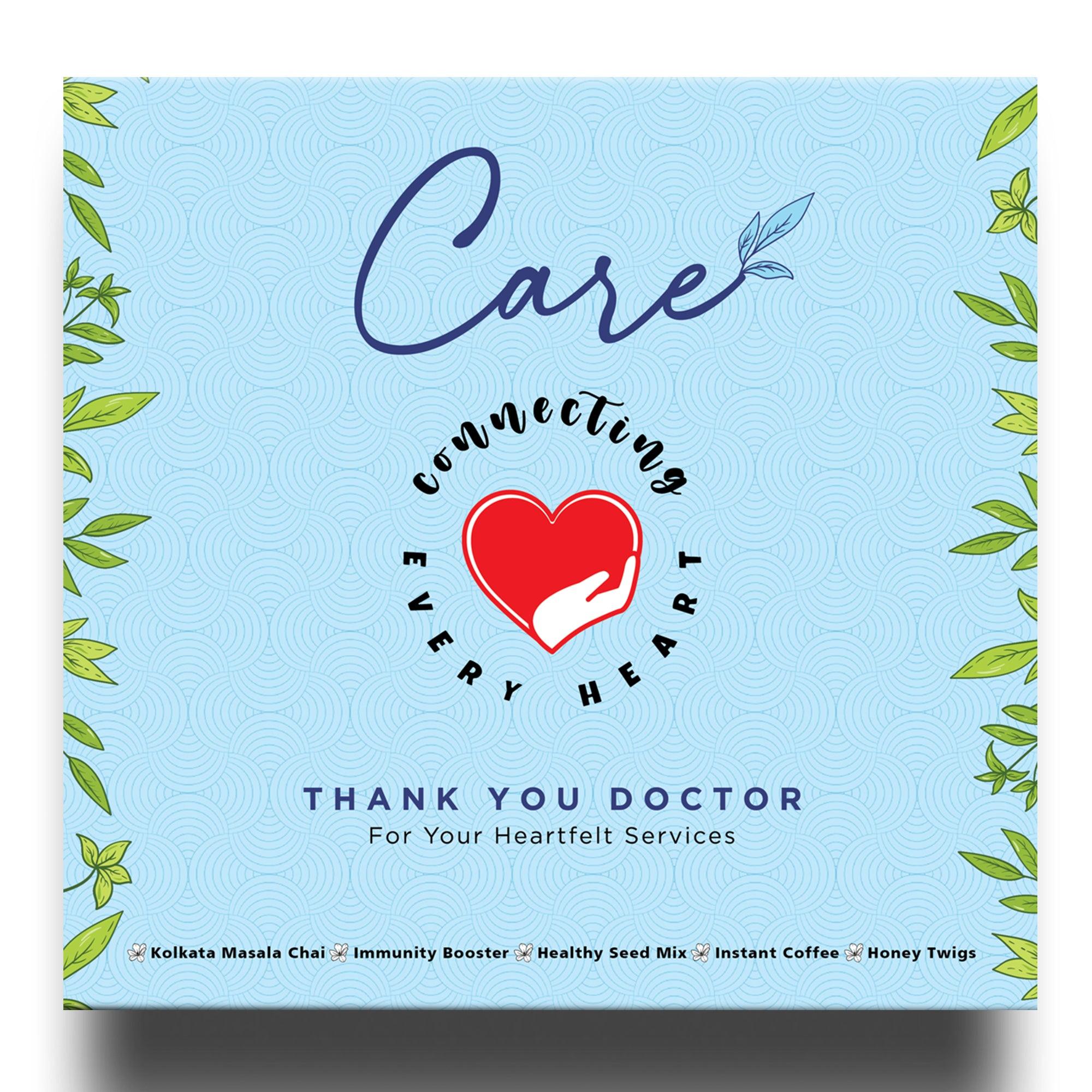 Care (Blue) Healthy Gift Box for Doctors – Tearaja